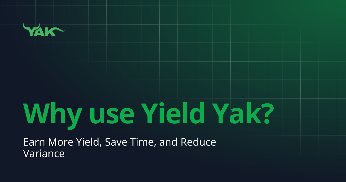 Why use Yield Yak? | Yield Yak