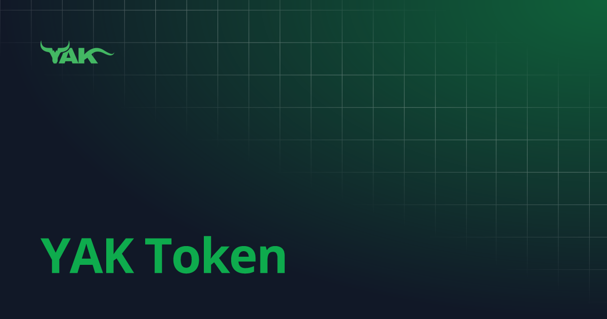 YAK Token | Yield Yak